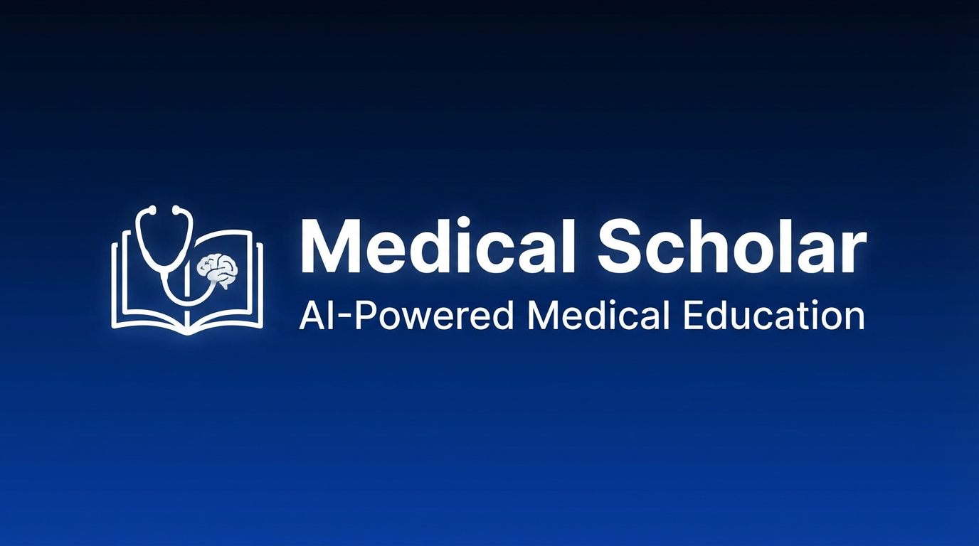 Medical Scholar - AI-Powered Medical Education for Students & Professionals